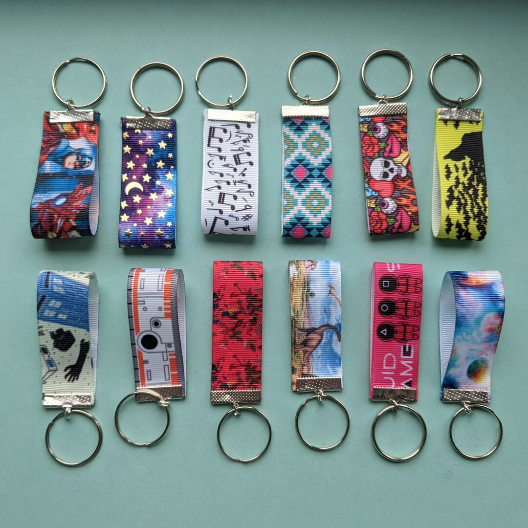 Nerdy Keyrings Variety of Designs - Etsy