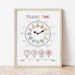 Classroom Clock Display Labels Printable Display, Editable in Canva ...