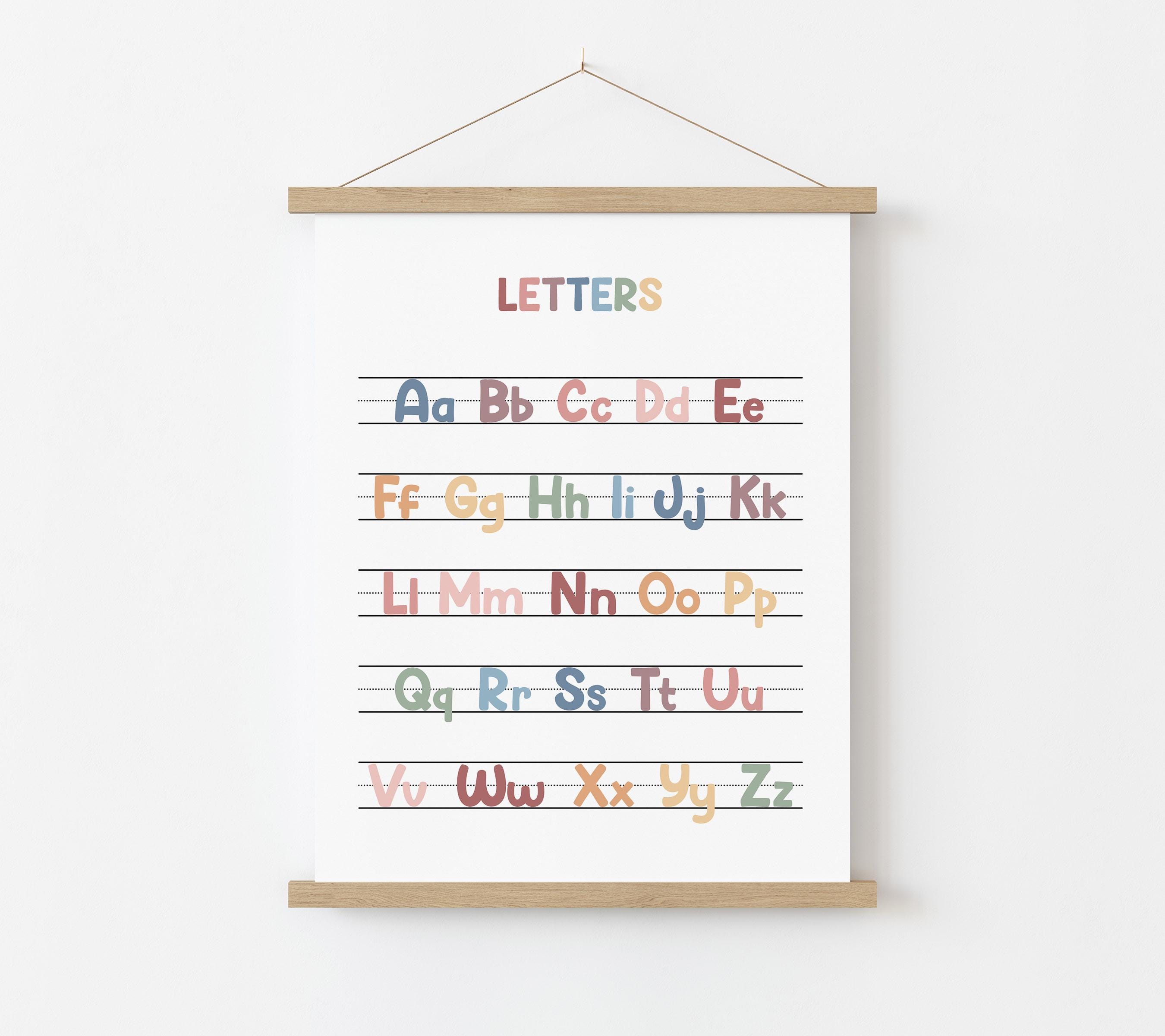Letters Printable Poster (digital Download) Classroom Decor ...