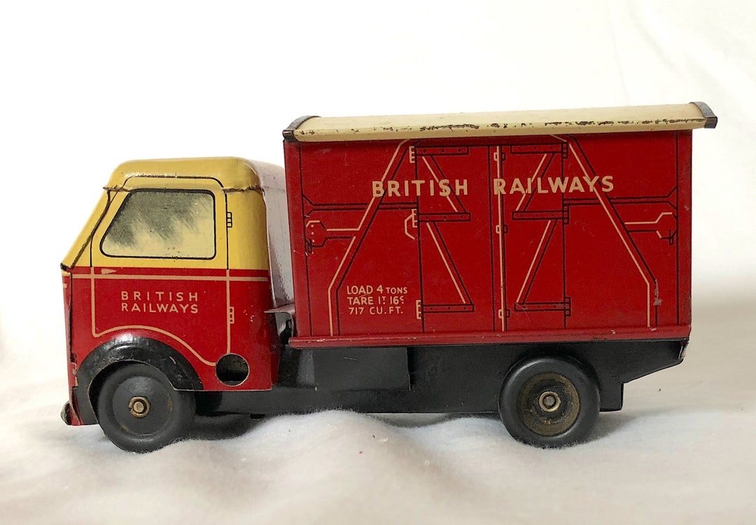 RARE 1940's Chad Valley british Railways Container Lorry No 10072 ...