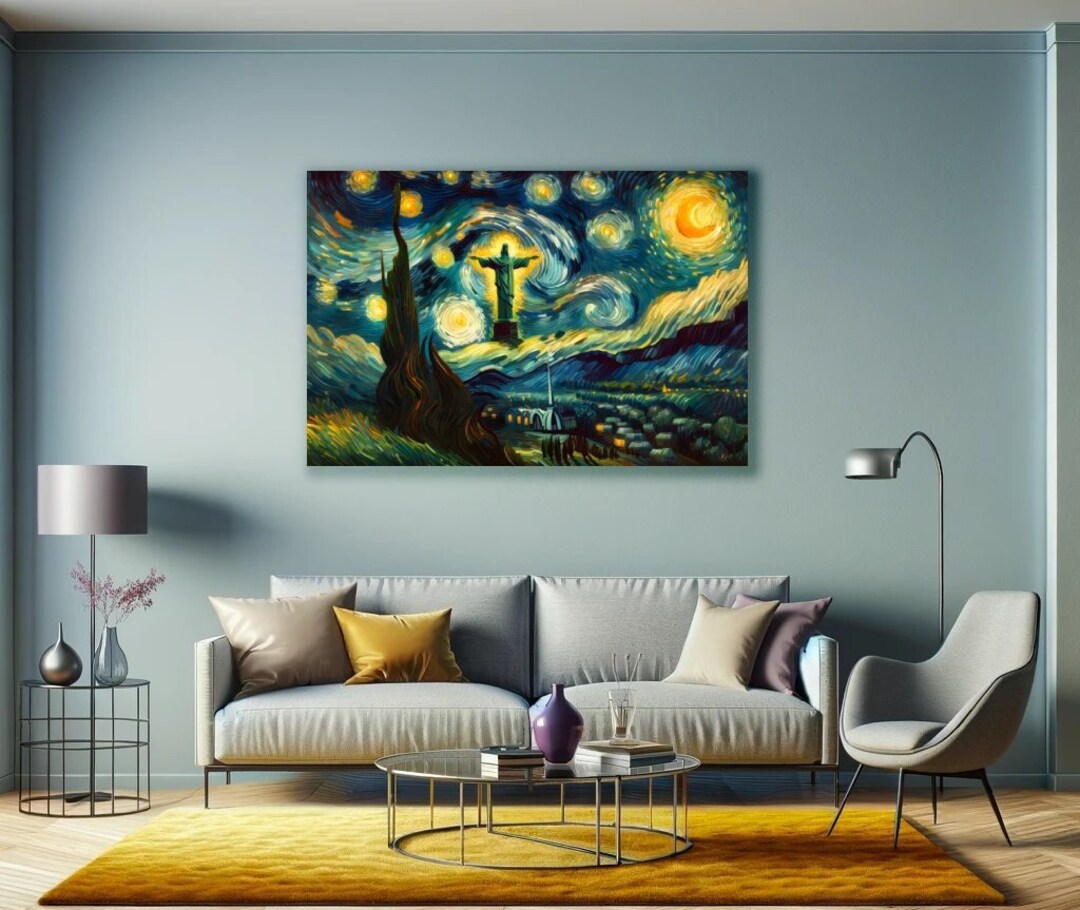 Christian Wall Art, Jesus Christ Home Decor, Housewarming Gift ...