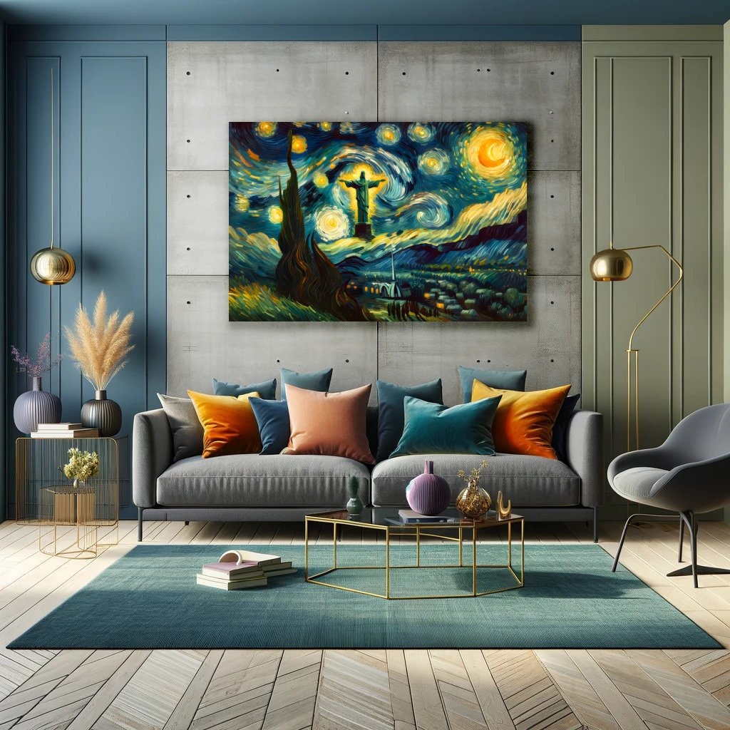 Christian Wall Art, Jesus Christ Home Decor, Housewarming Gift ...