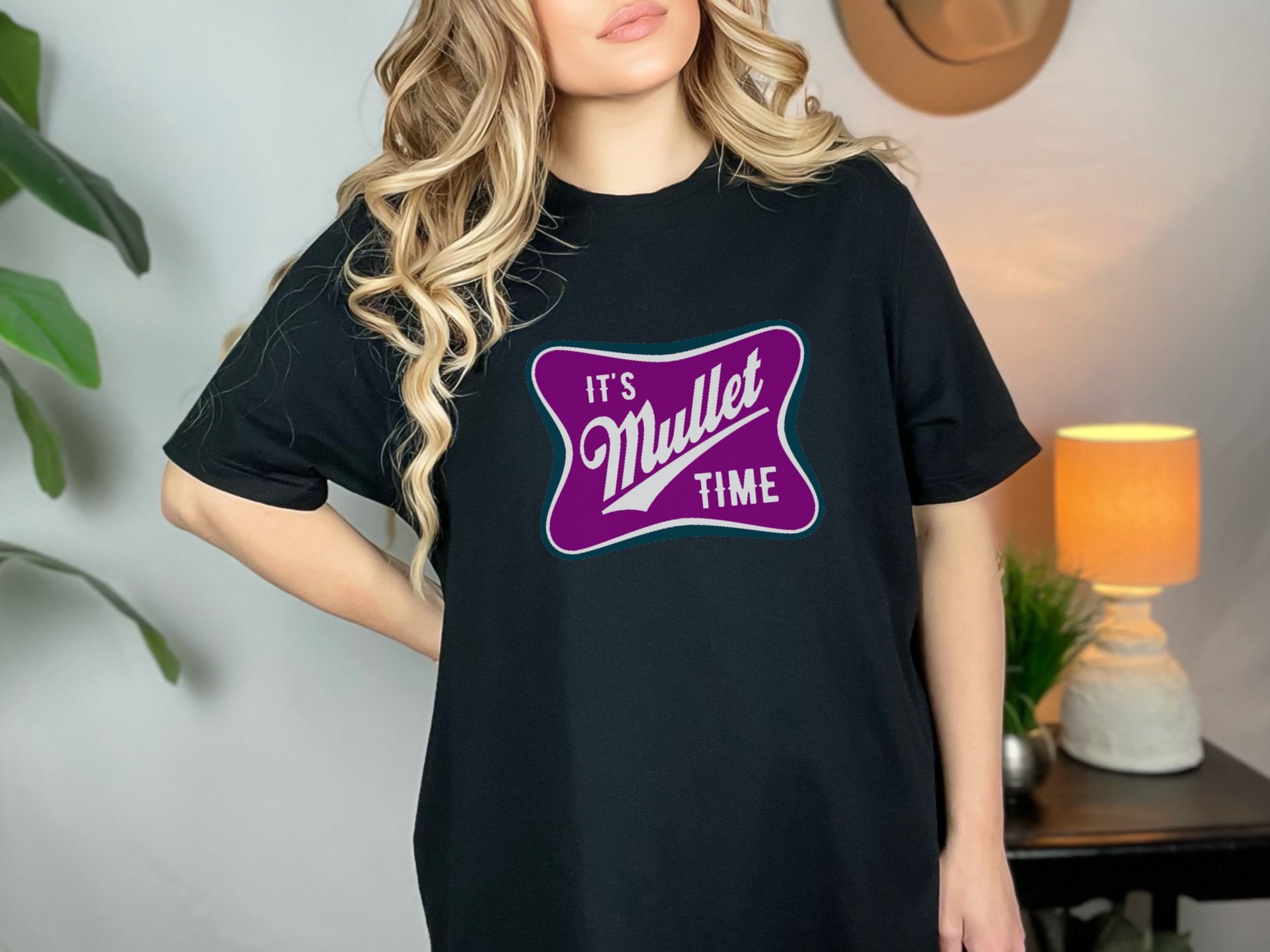 It's Mullet Time Shirt, Ships Next Day, Vintage Mullets T-shirt ...