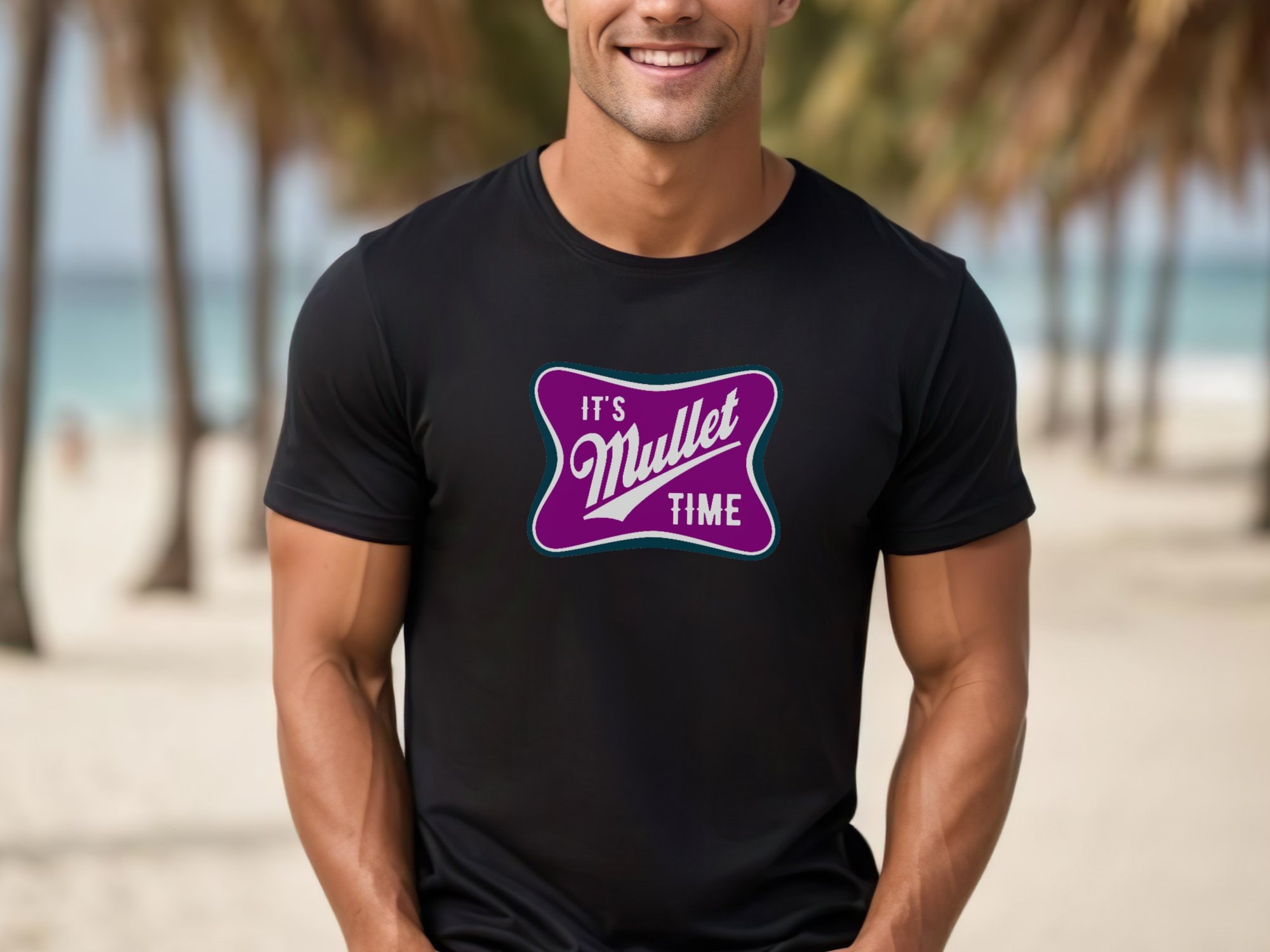It's Mullet Time Shirt, Ships Next Day, Vintage Mullets T-shirt ...