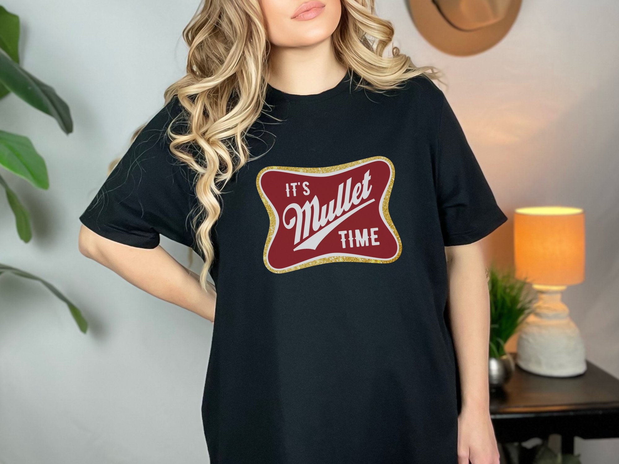 Mullet Shirt, It's Mullet Time T-shirt, Ships Next Day, Vintage ...