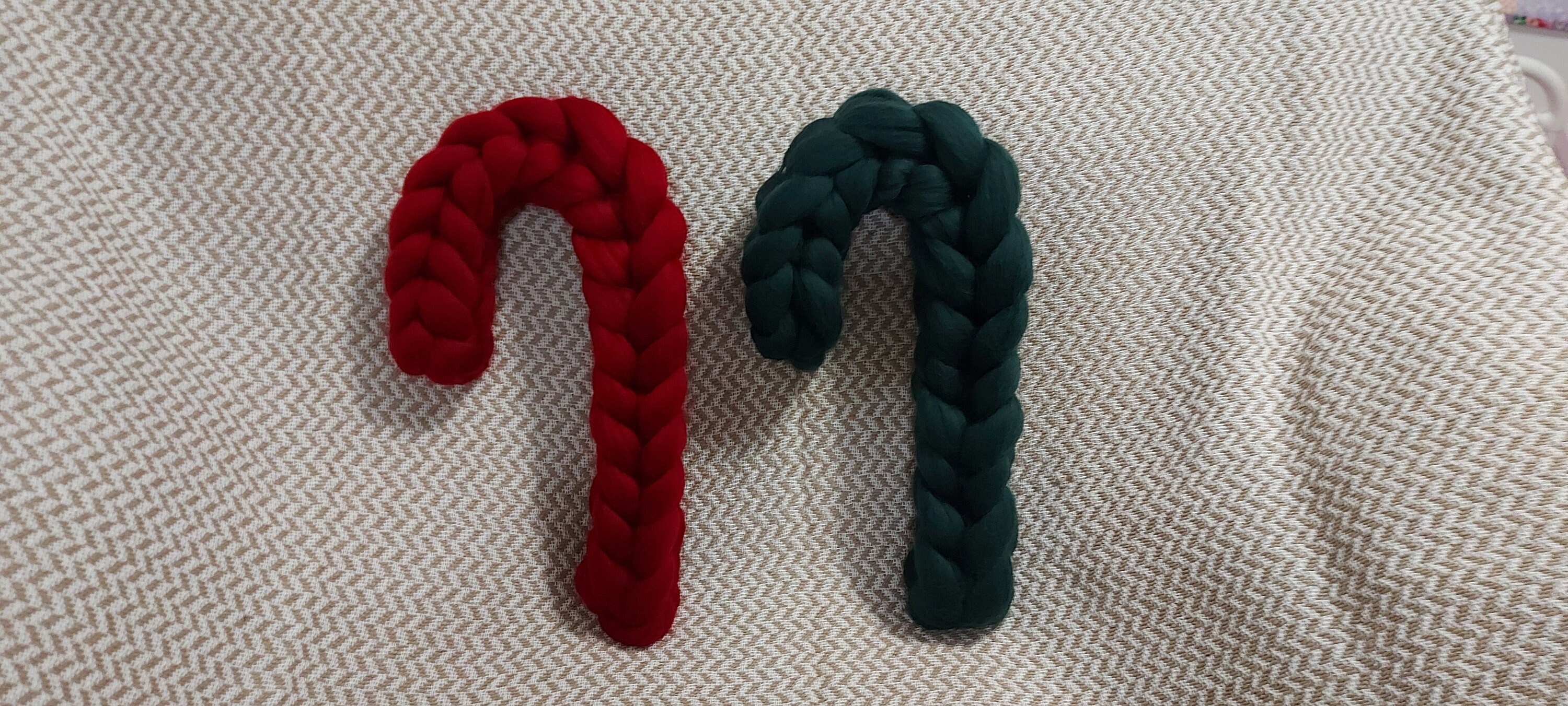 Chunky Knit Candy Cane - Etsy