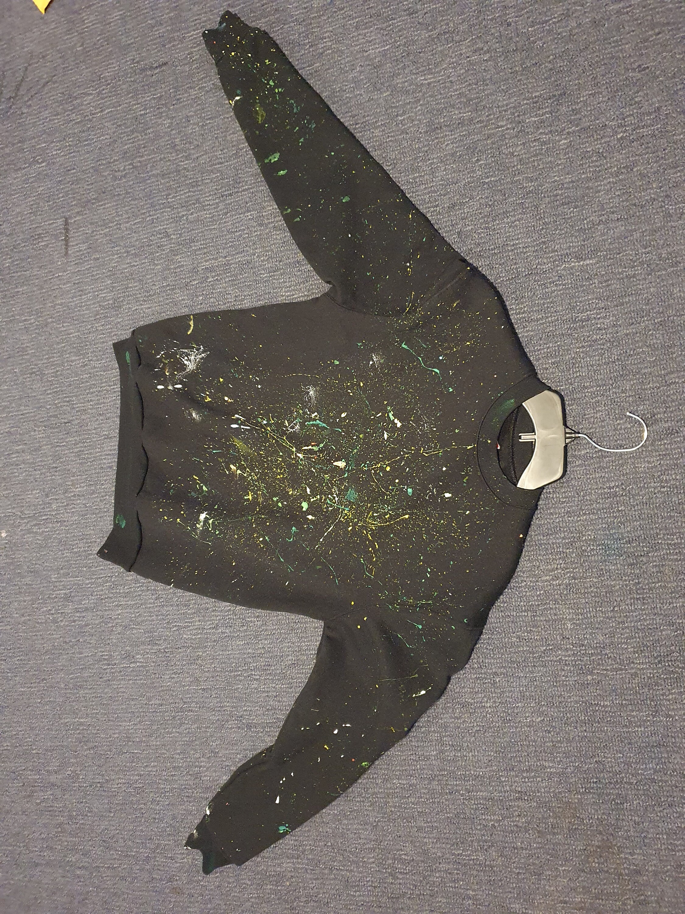 Paint Splatter Sweatshirt ***one of a Kind*** - Etsy