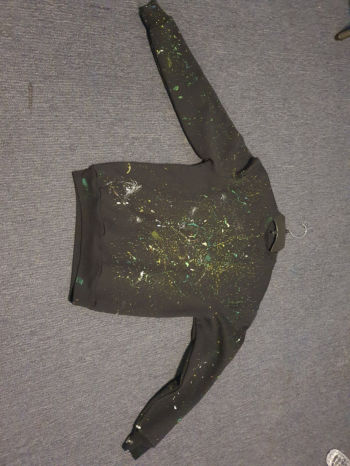 Paint Splatter Sweatshirt ***one of a Kind*** - Etsy