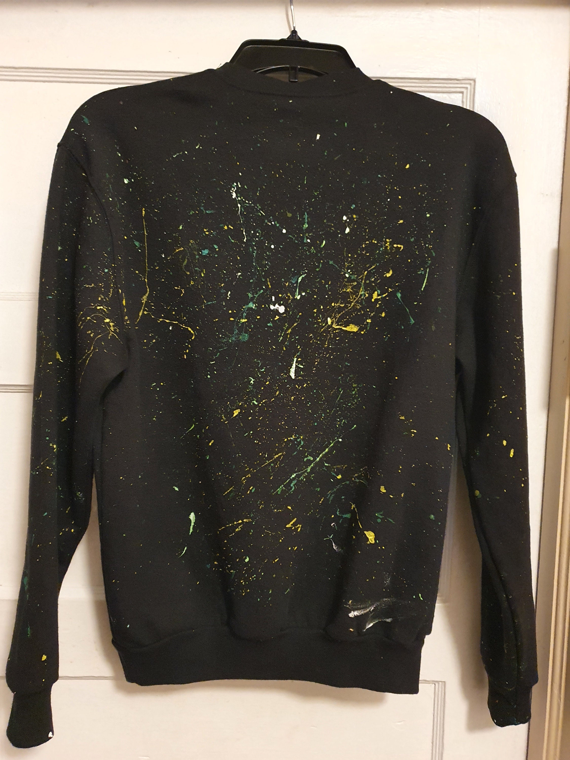 Paint Splatter Sweatshirt ***one of a Kind*** - Etsy