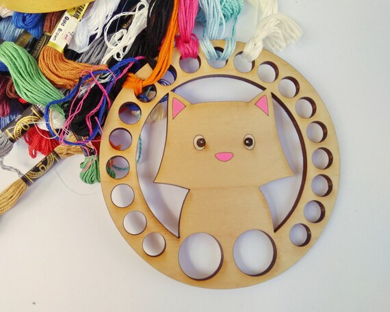 Sewing & Needlecraft Sewing & Fiber Floss & Thread Butterfly Wood ...