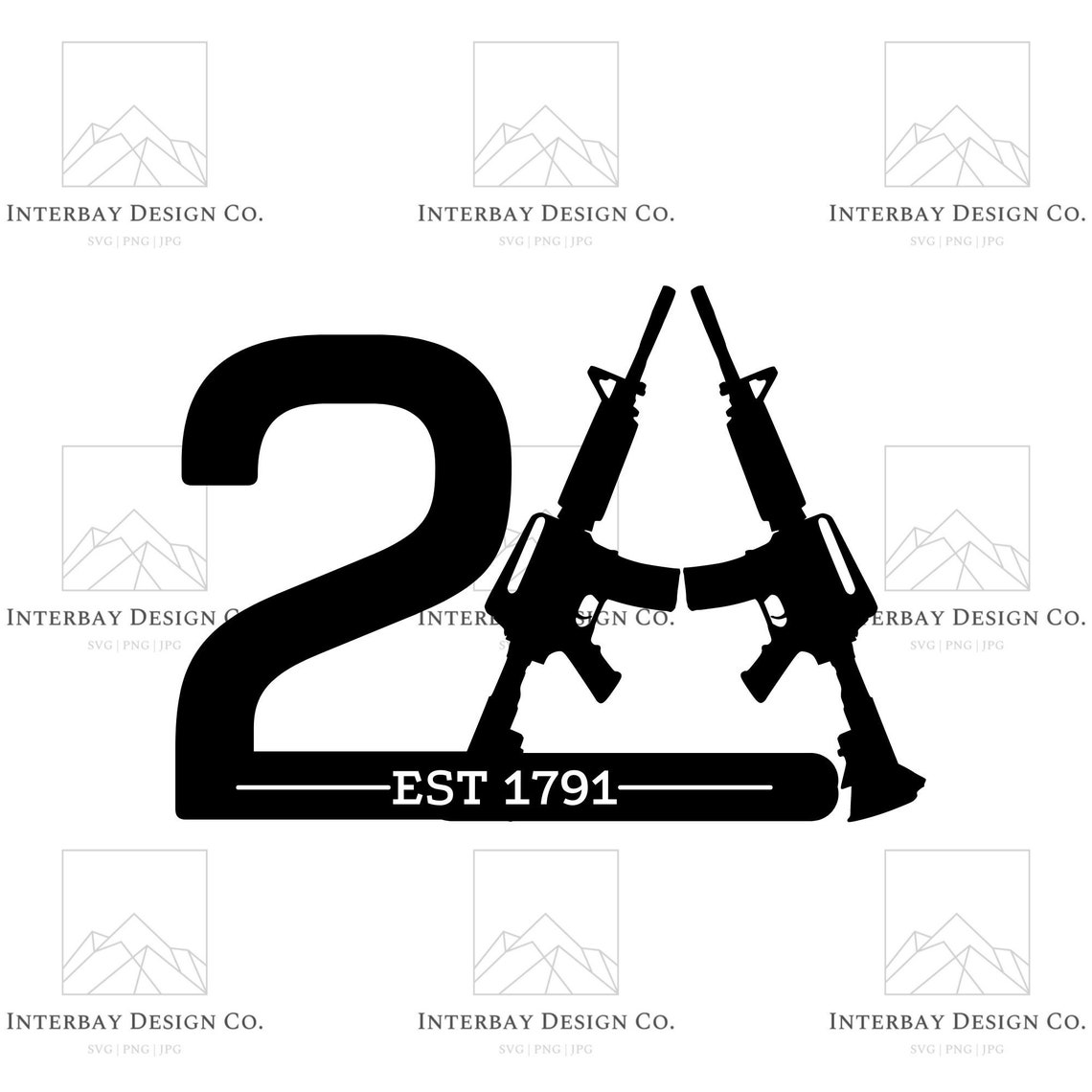 2A Second Amendment SVG/PNG/JPG File | Etsy