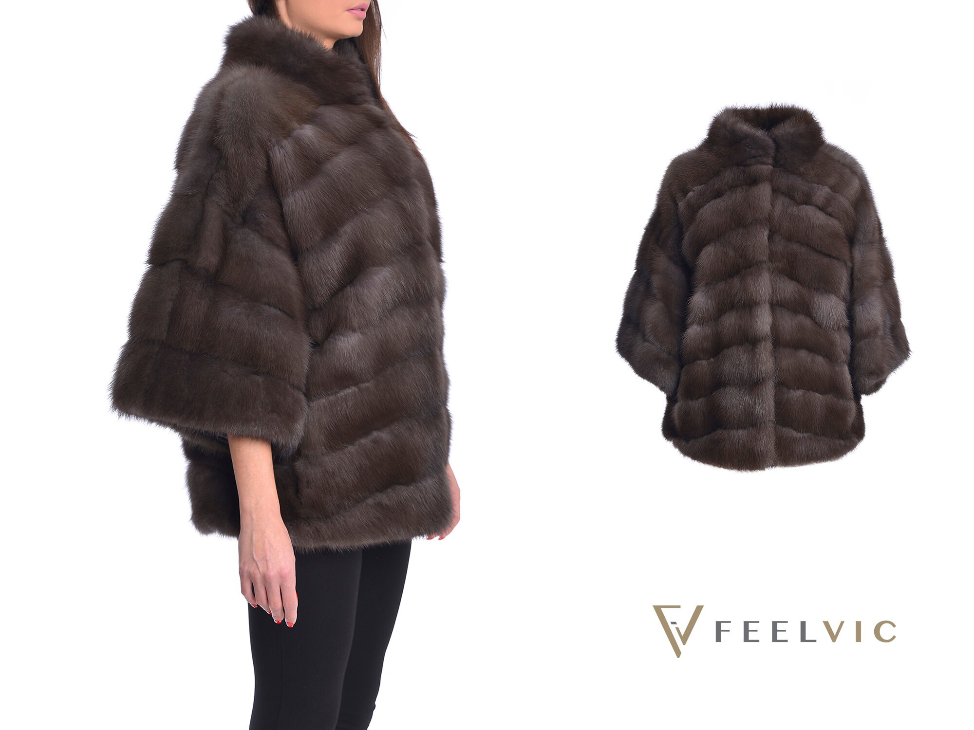 Elegant Bon Martin Fur Jacket - Etsy