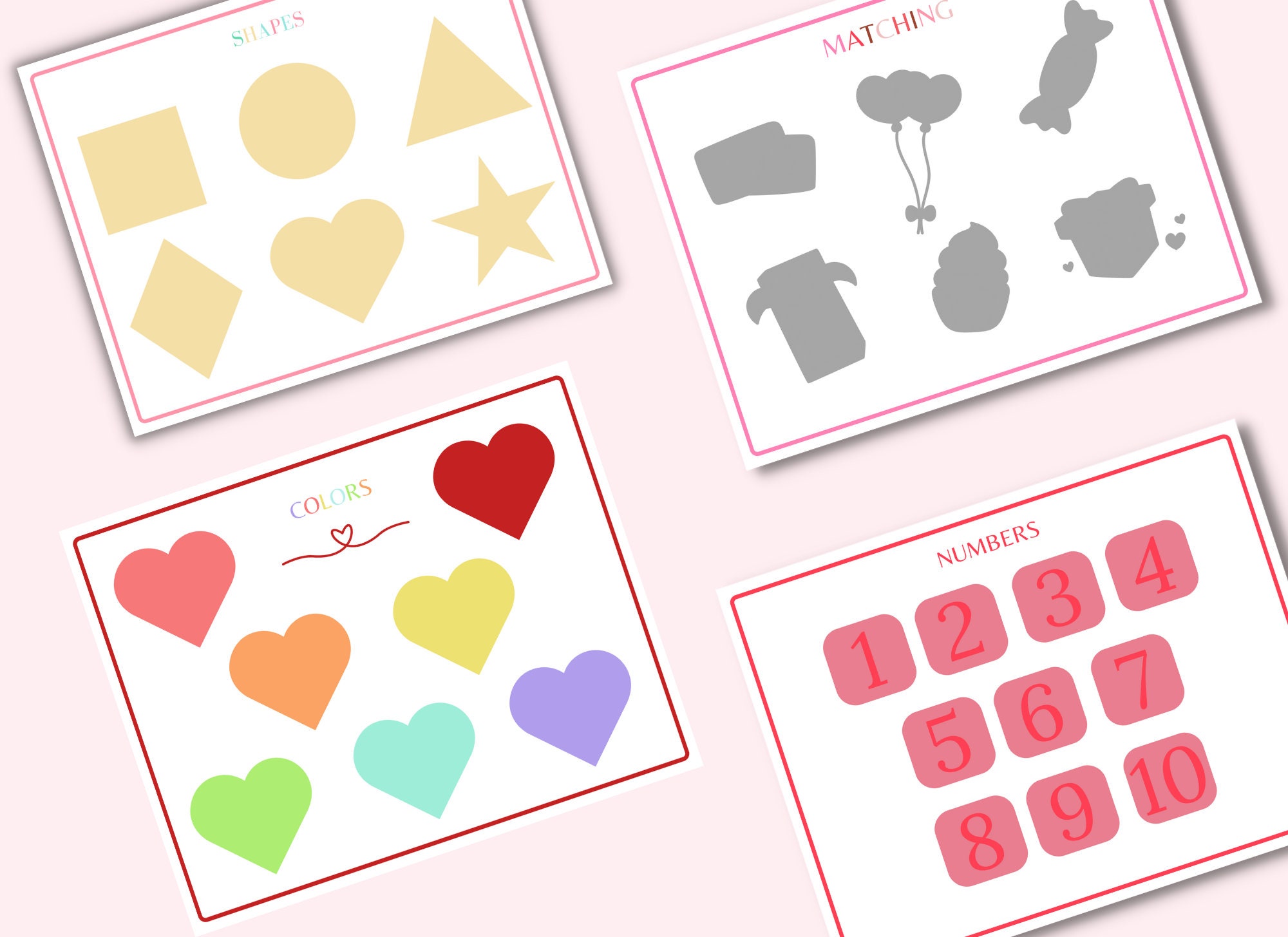 Toddler Busy Book Printable Learning Binder Preschool Learning Binder ...