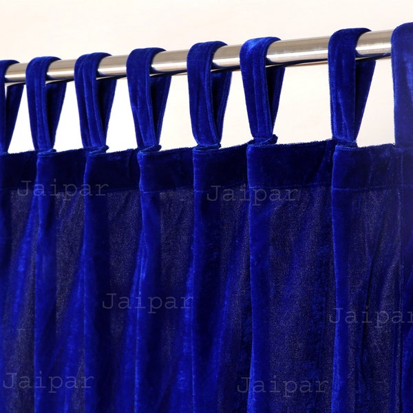 Royal Blue Curtains - Etsy