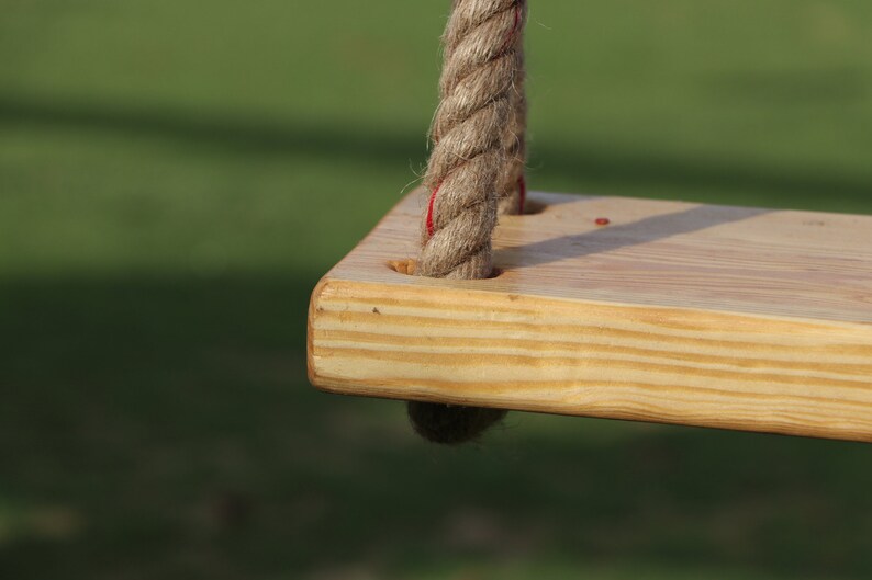 Indian Handmade Natural Pine Wood Tree Swing Garden Swing - Etsy