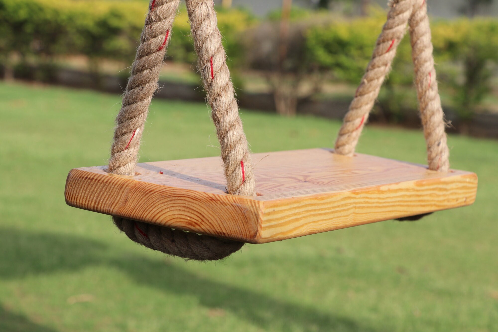 Indian Handmade Natural Pine Wood Tree Swing Garden Swing - Etsy