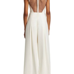 Crepe Wide-leg Jumpsuit - Etsy