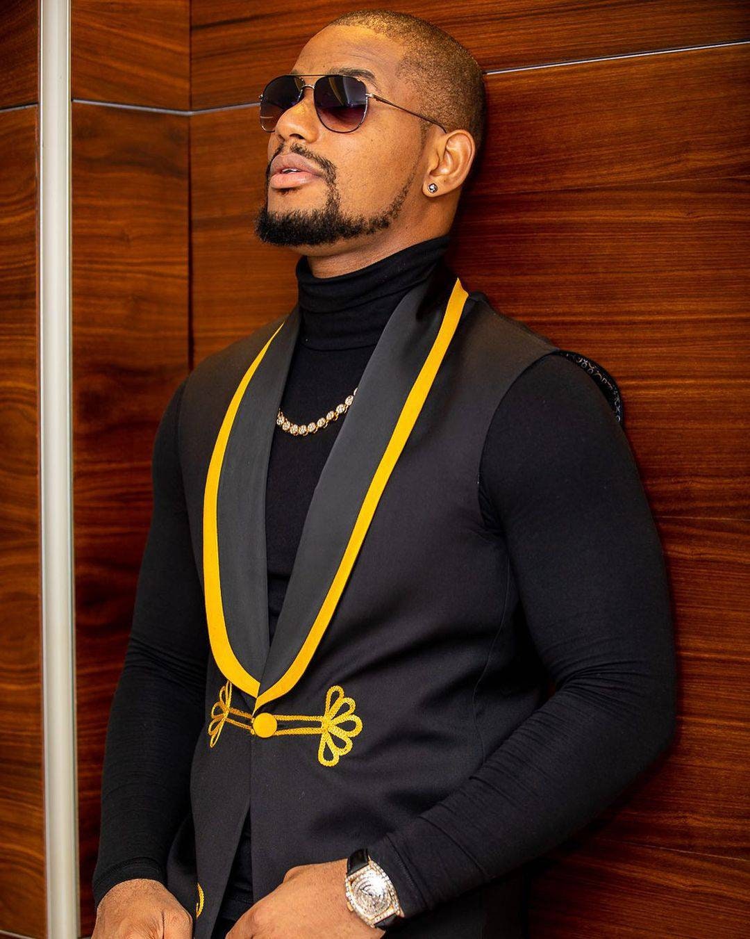 African Men Suit Made for the Classic Man, With Elegant Gold Embroidery ...