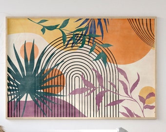 Colorful Boho Art | Etsy