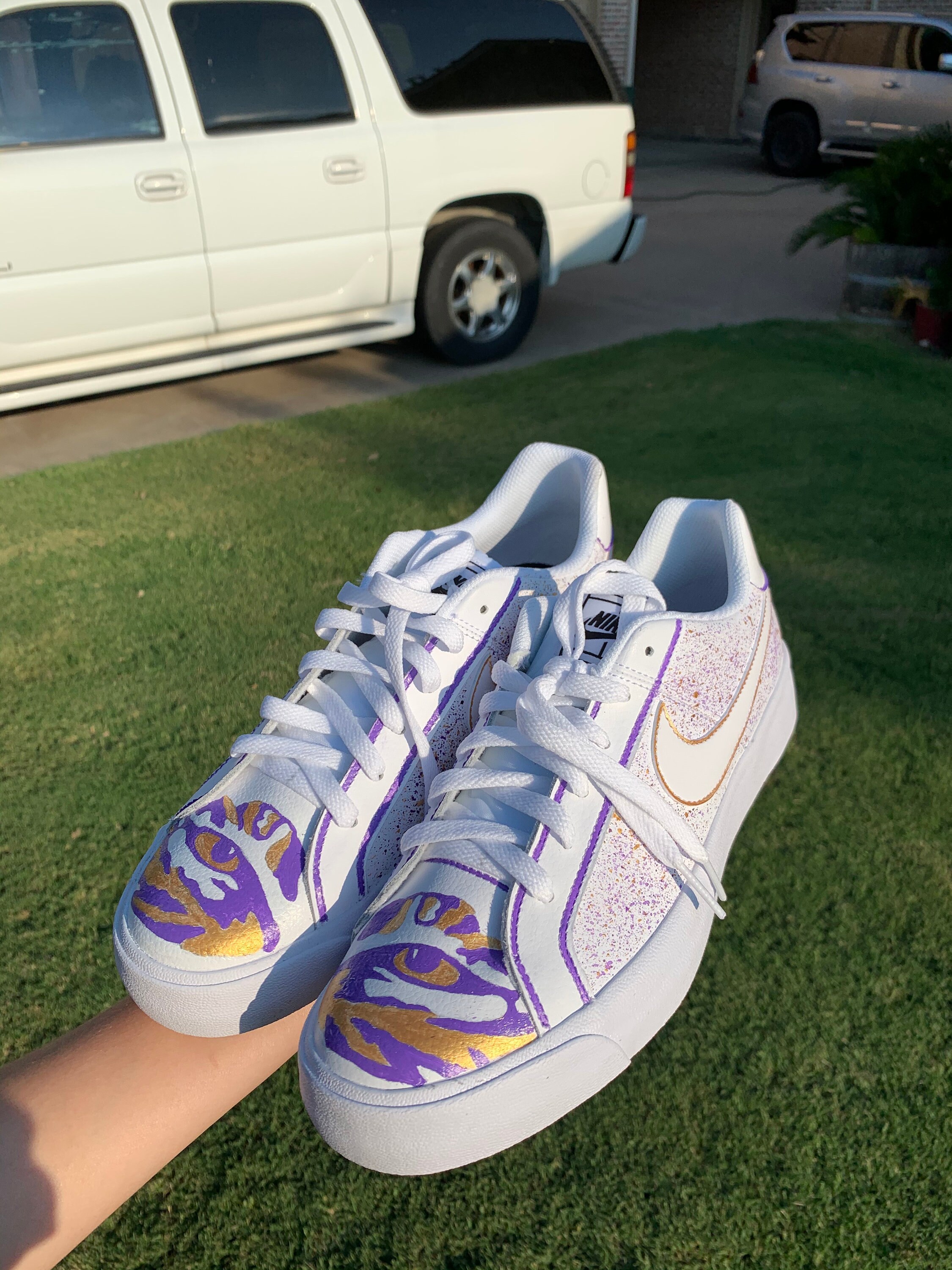 Zapatos Nike personalizados de Gameday - Etsy España