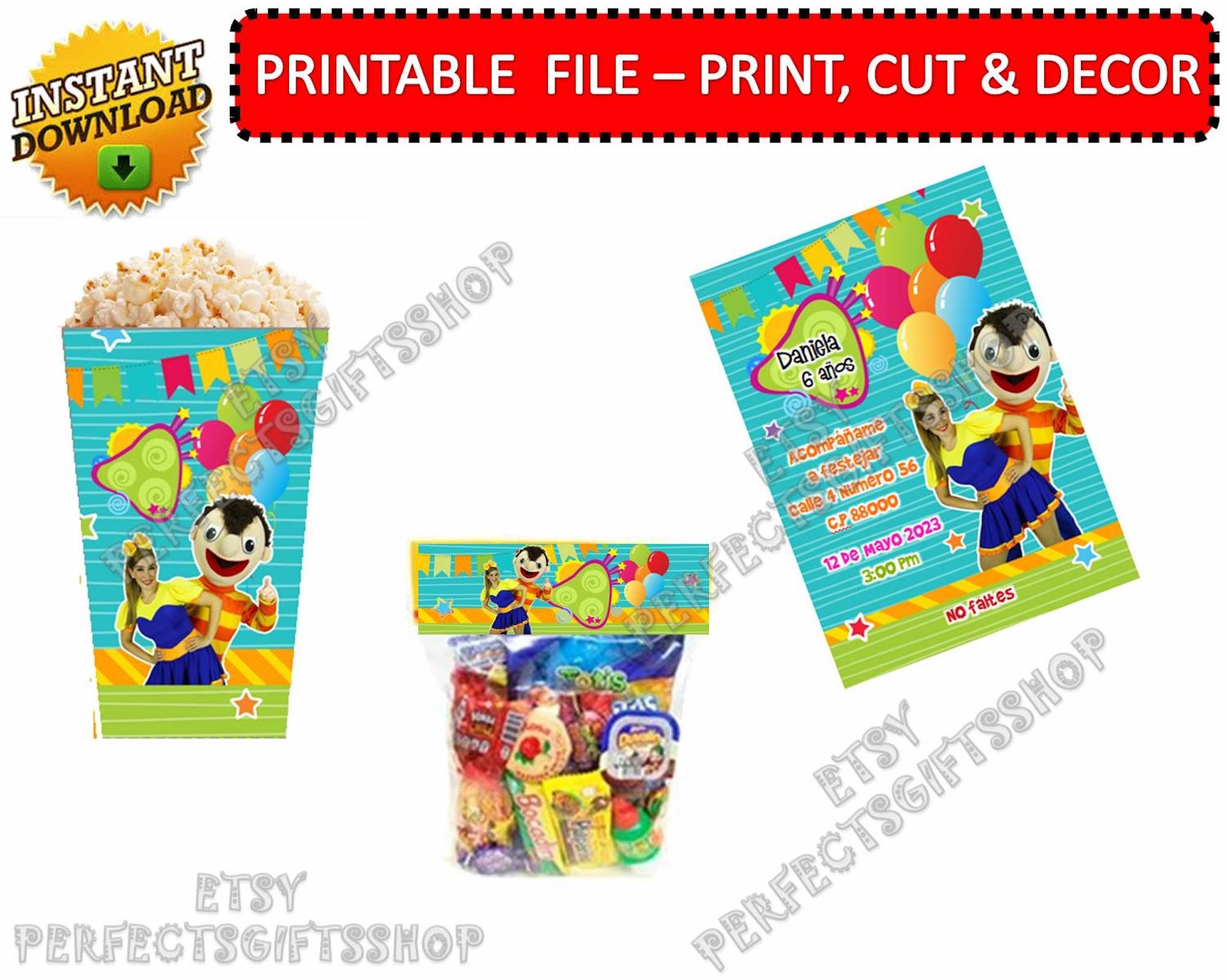 Bely Y Beto DIGITAL Printable Birthday Party Kit Party Supplies - Party ...