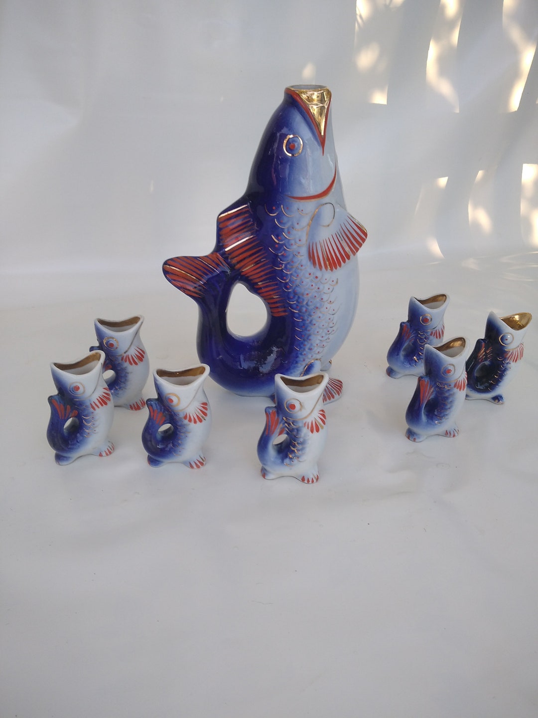 Fish Drinking Set Soviet Vintage Gift Fish Retro USSR Souvenir ,forvor ...