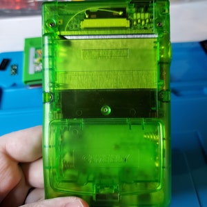 Green Venusaur Style Gameboy Color With Laminated Q5 Display and ...