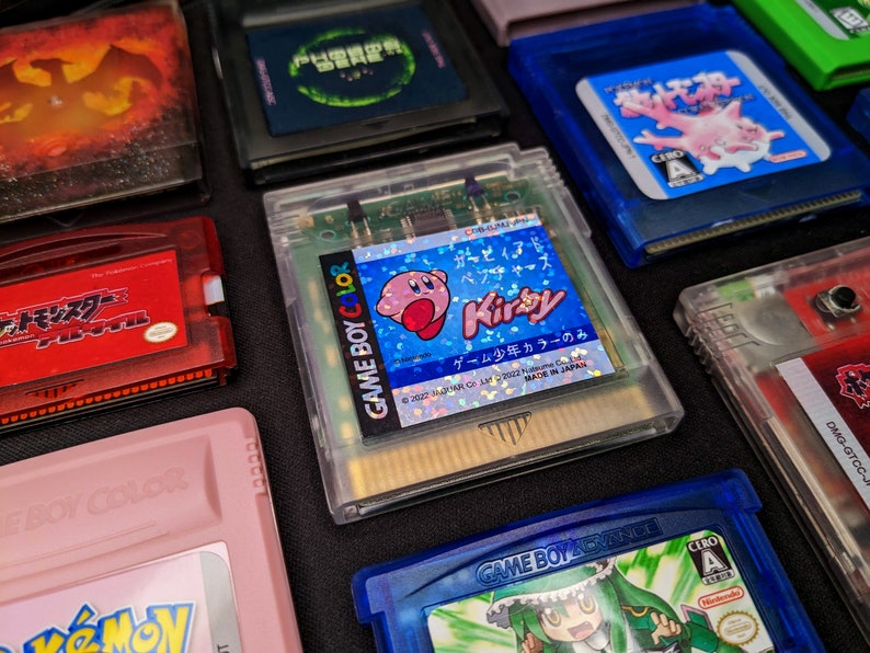 Gameboy Advance Customized Cartridge Labels - Etsy