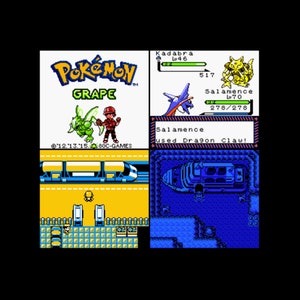 Pokemon Grape Version, With GTC Original Custom Label - Etsy