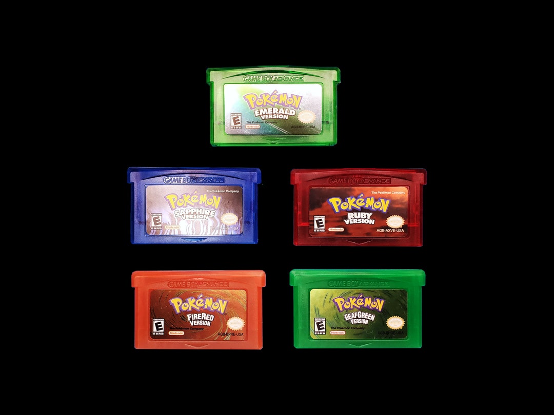 Replacement Pokemon Cartridge Shells With Metalic Labels - Etsy