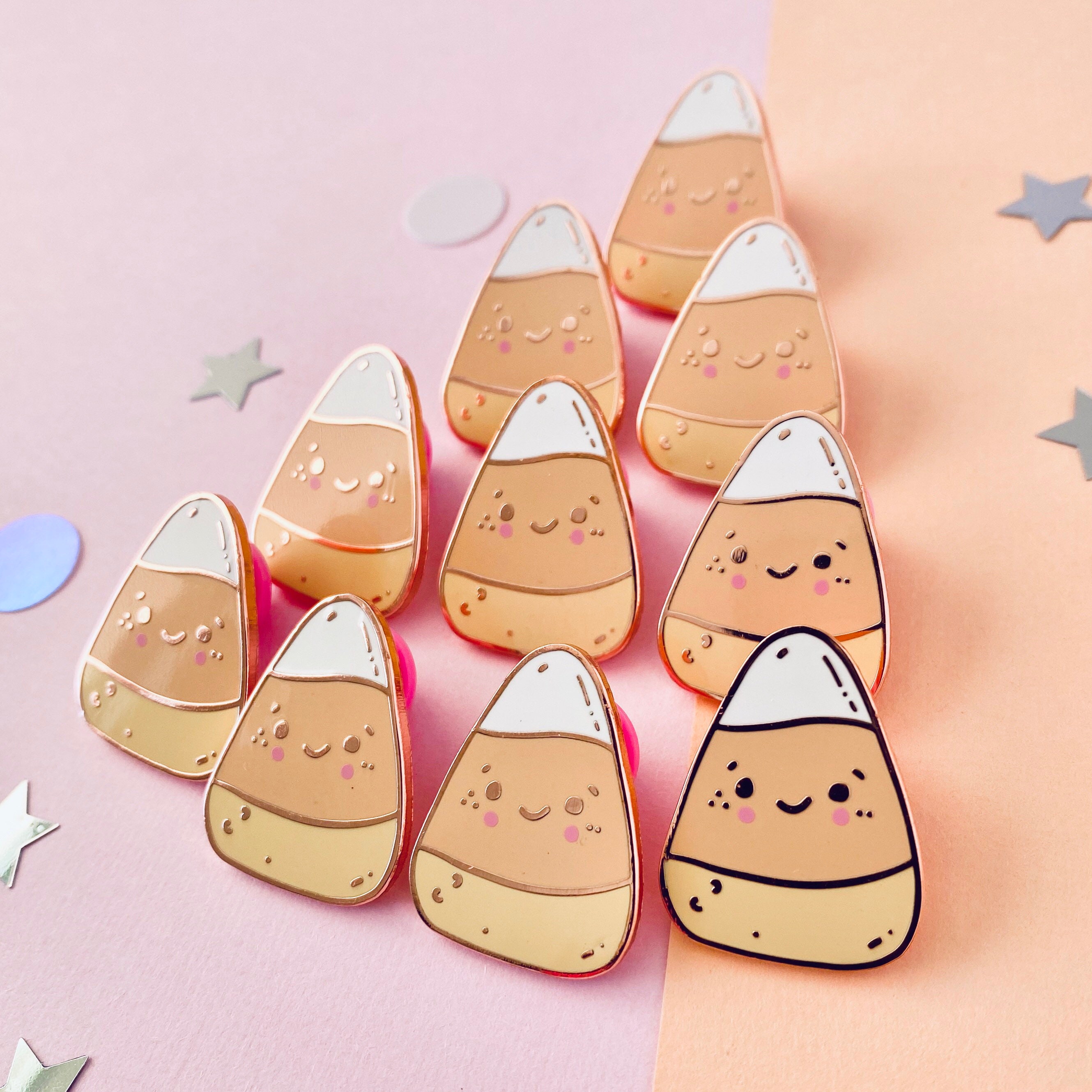 Candy Corn Enamel Pin Board Filler Pins - Etsy