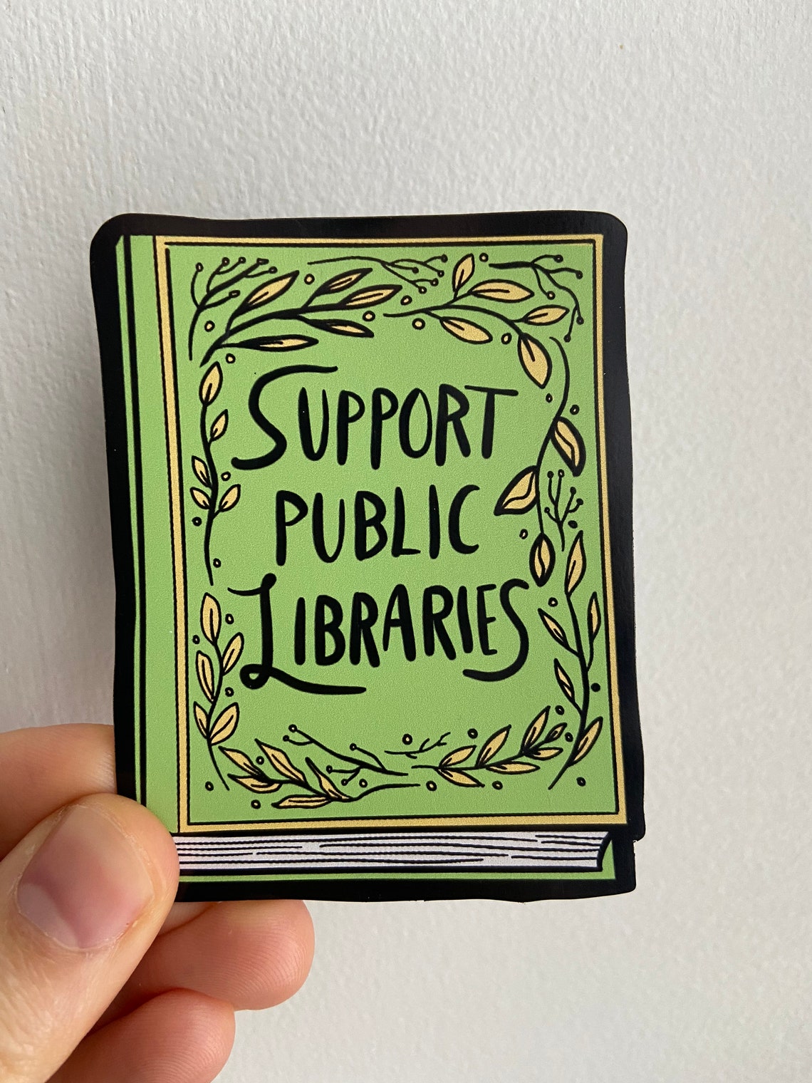 Magnet Support Public Libraries Book Library Science - Etsy