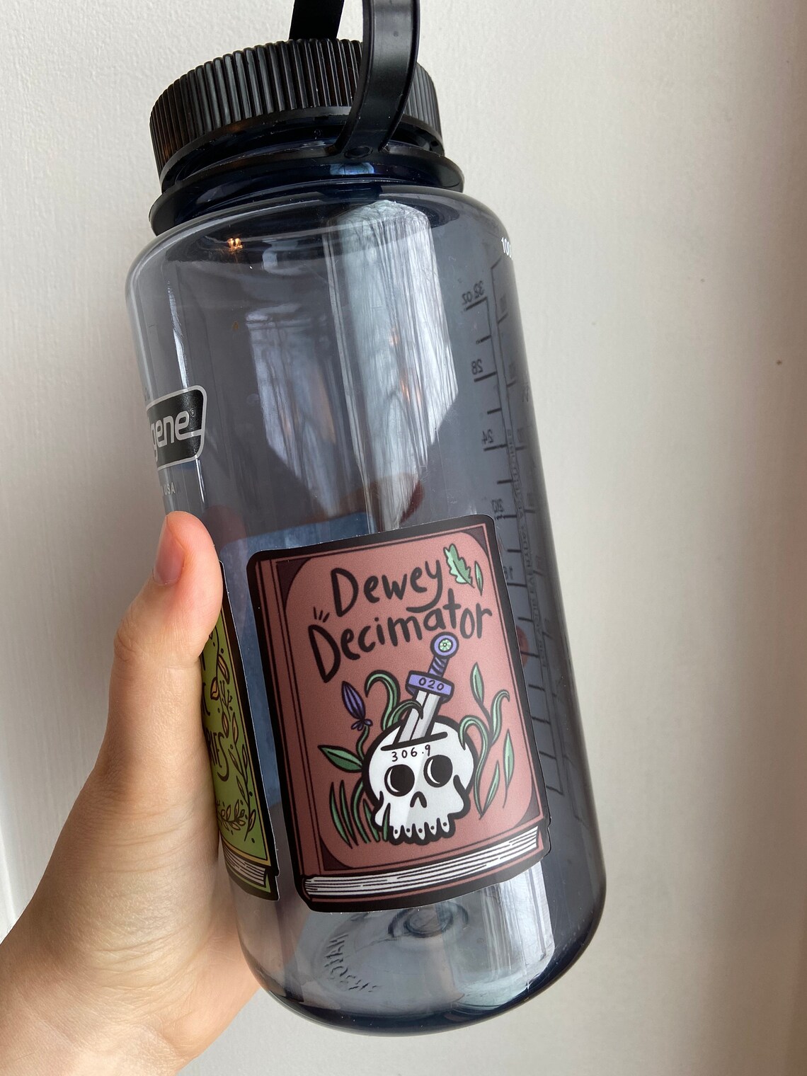 Dewey Decimator Sticker pink Dewey Decimal Librarians - Etsy