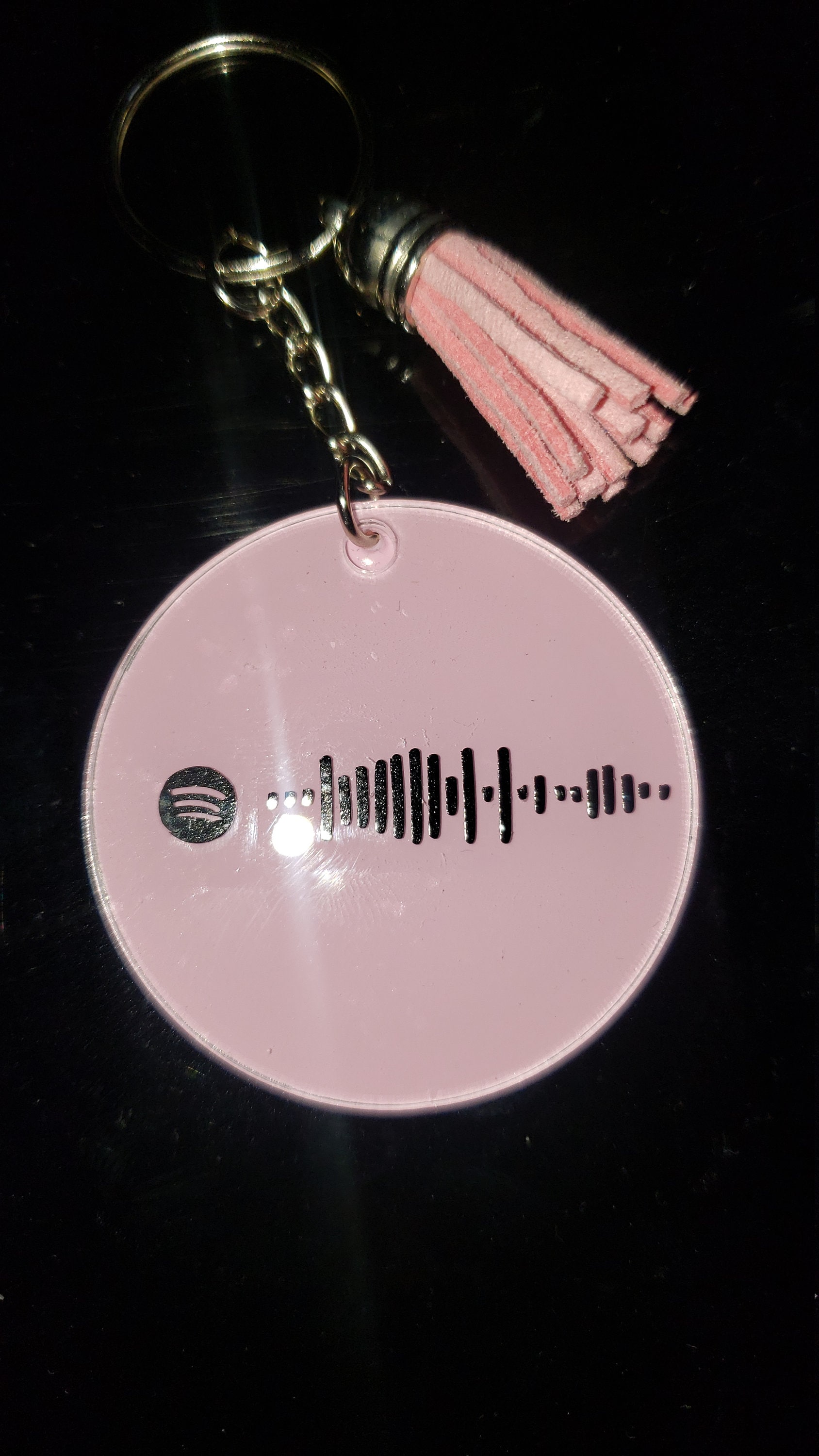 SPOTIFY CODE KEYCHAINS - Etsy