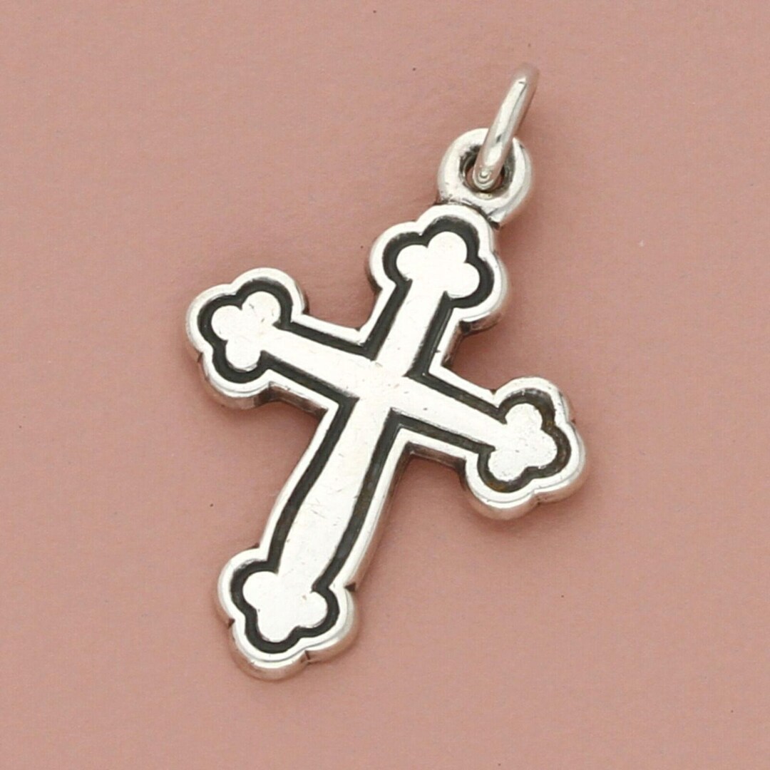 James Avery Sterling Silver Retired Botonee Cross Charm - Etsy Canada