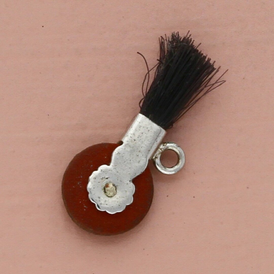 Vintage Sterling Silver 3d Typewriter Eraser & Brush Charm - Etsy