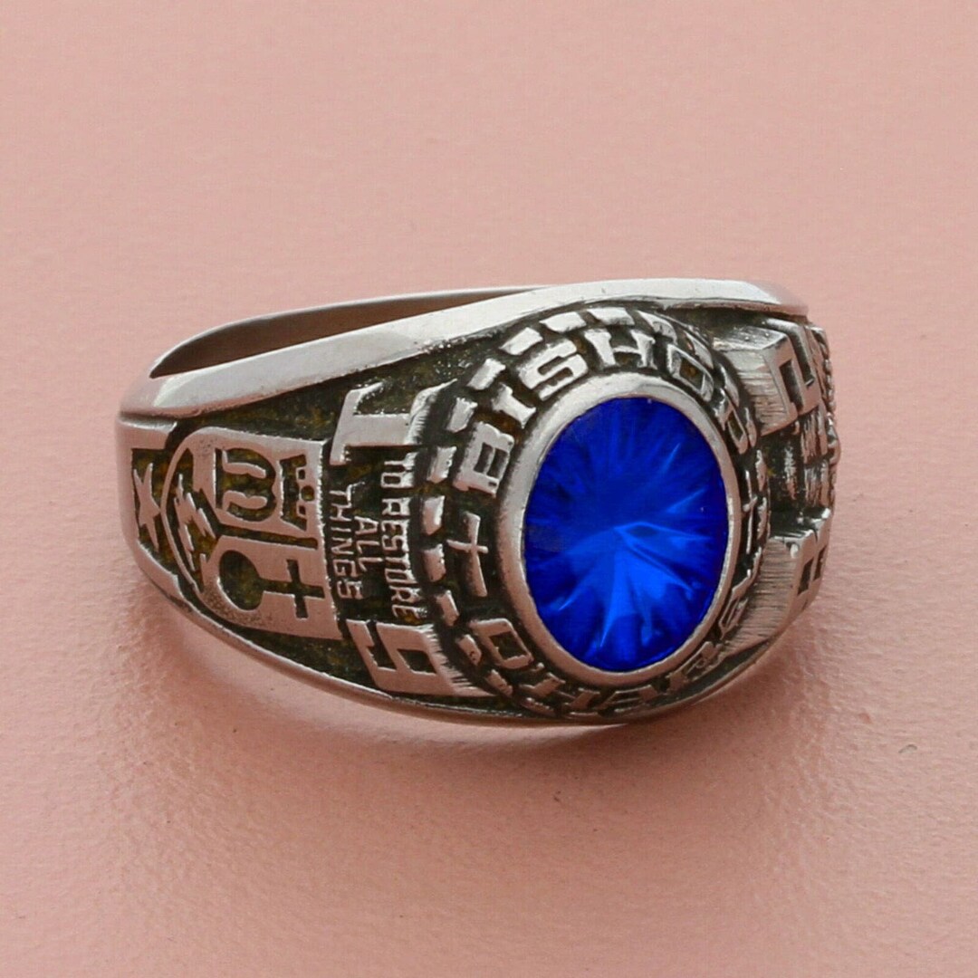 Balfour Celestrium Mens Vintage 1982 Bishop Ohara Class Ring Size 10 - Etsy