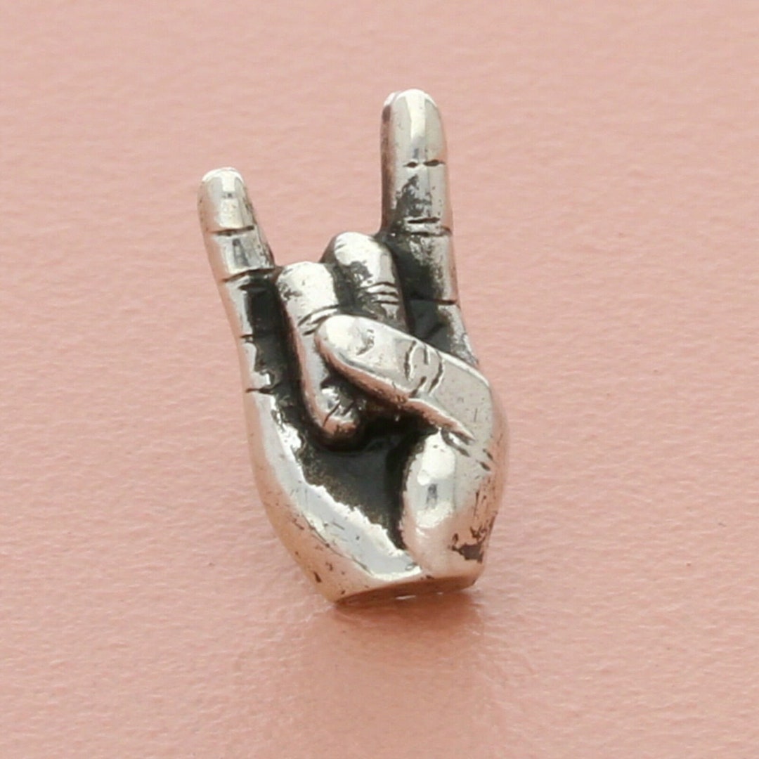 Sterling Silver Vintage I Love You Sign Language Symbol Lapel Pin - Etsy