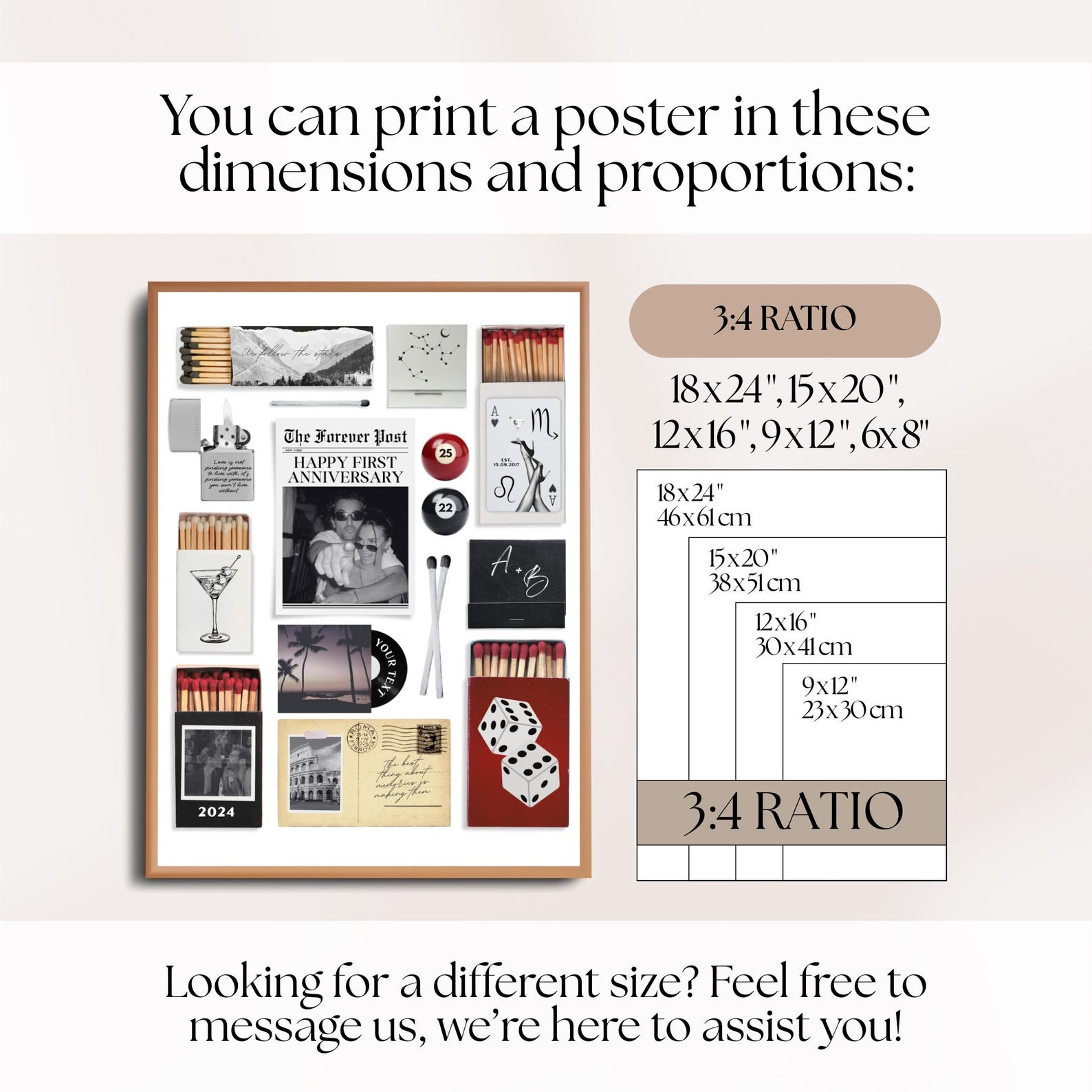 Editable Matchbook Poster Template, Blank Matchbook Template, Digital ...