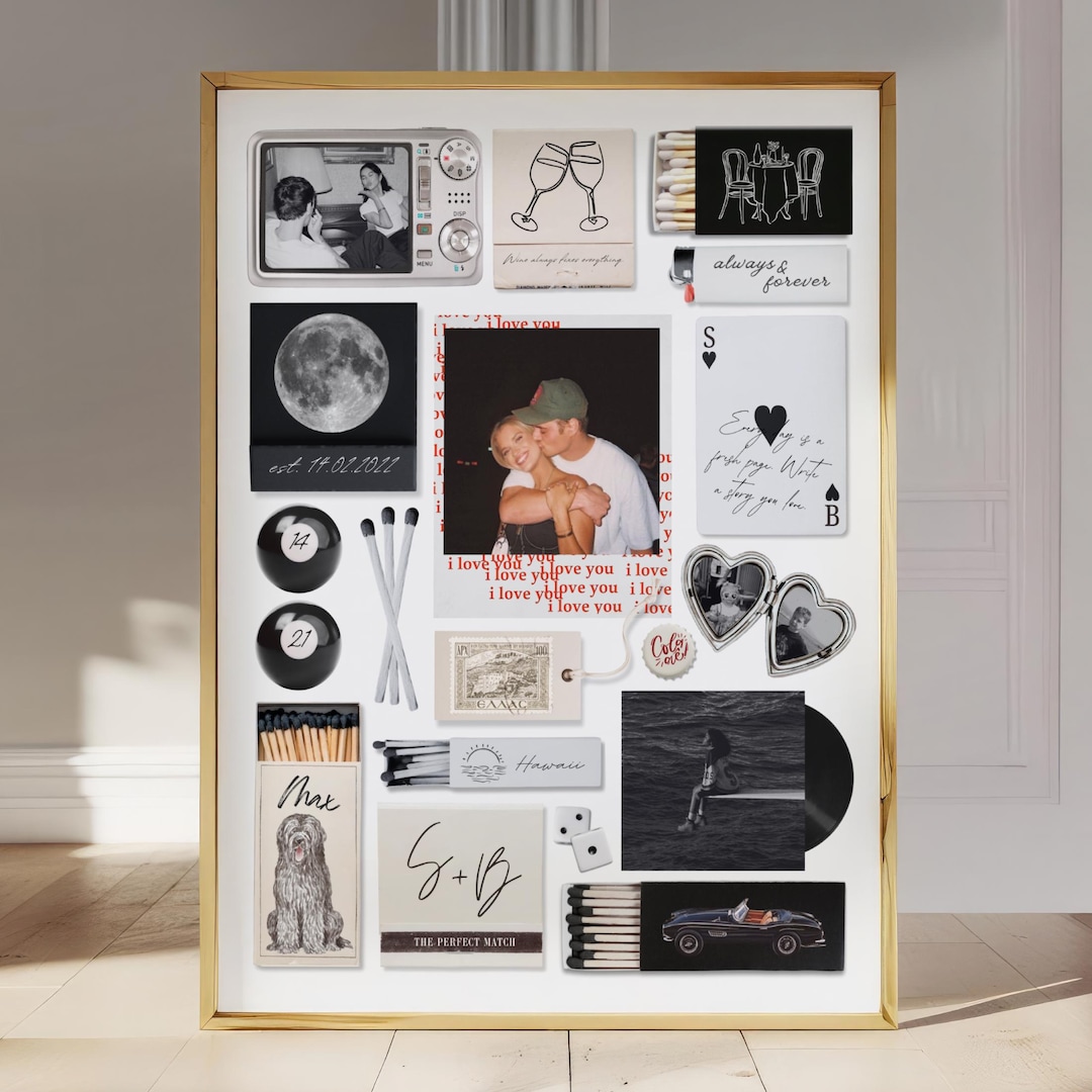 Custom Matchbox Template DIY Canva Matchbook Poster First Anniversary ...