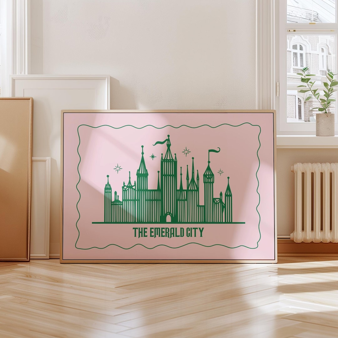 Wicked Emerald City Poster, Wicked Movie, Defying Gravity, Wicked ...