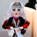 Armenian Goddess Astghik Doll in Traditional Red Costume With Wedding ...
