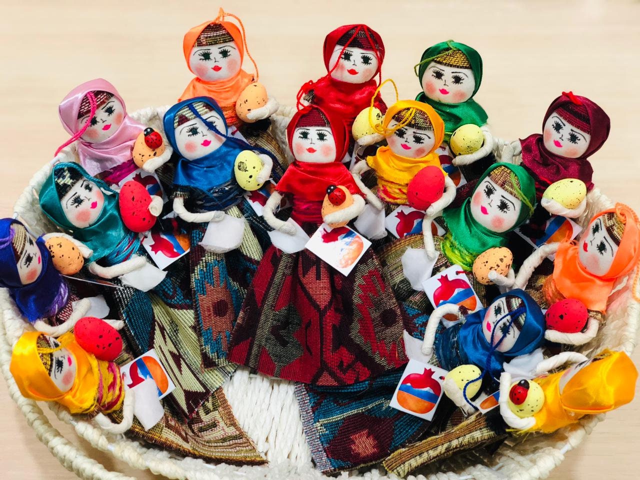Armenian Girl Dolls Handmade toys Armenian Traditional | Etsy