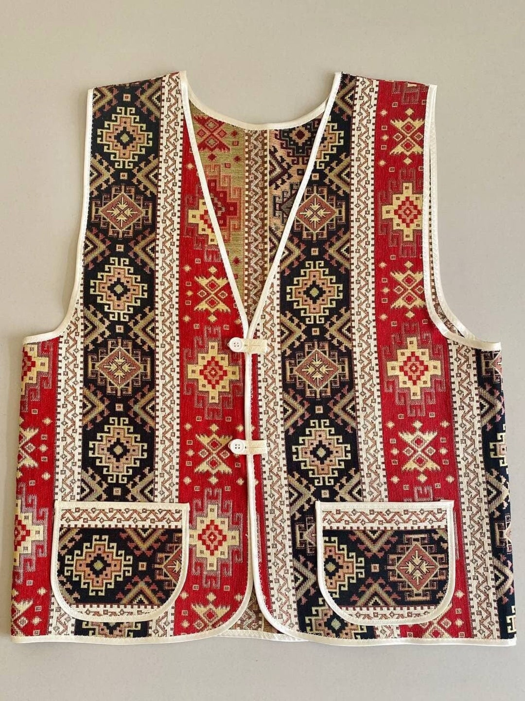 Handmade Armenian Vest, Traditional Costume, Unisex Vest, Armenian ...