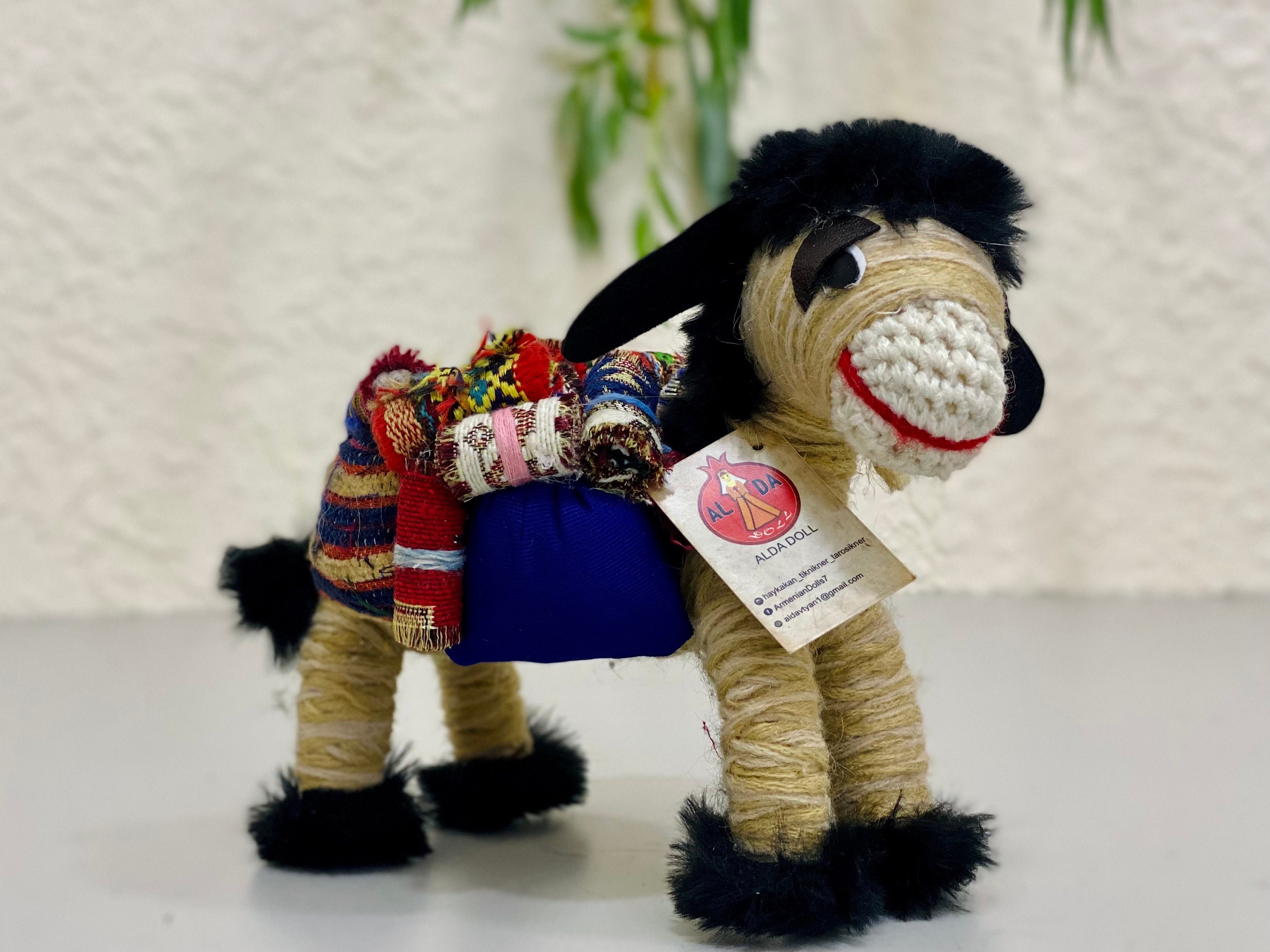 Handmade donkey for Friends First home gift Home souvenir | Etsy