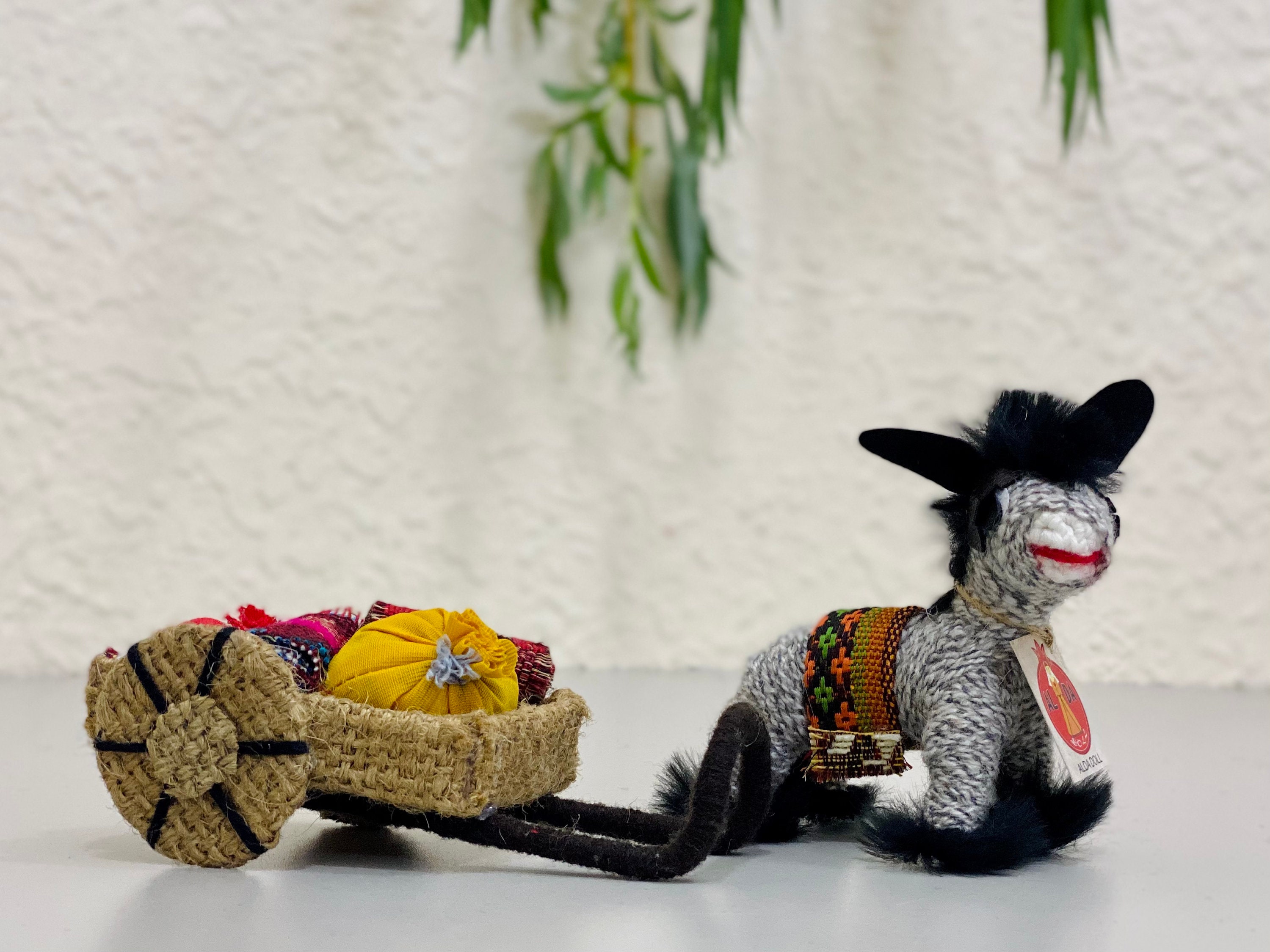 Donkey with a cart Home decor Housewarming gift Handmade | Etsy