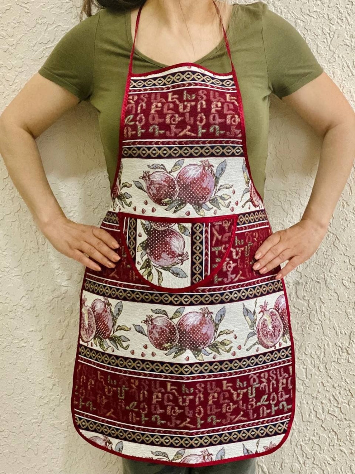 Handmade Apron Armenian Traditional Apron Armenian Gift | Etsy