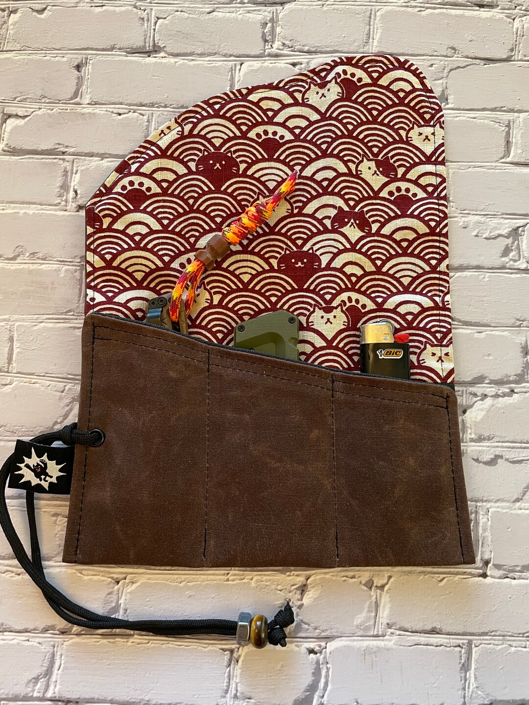 EDC Tool Roll | Waxed Canvas Tool Pouch | Every Day Carry Gear | Edc ...