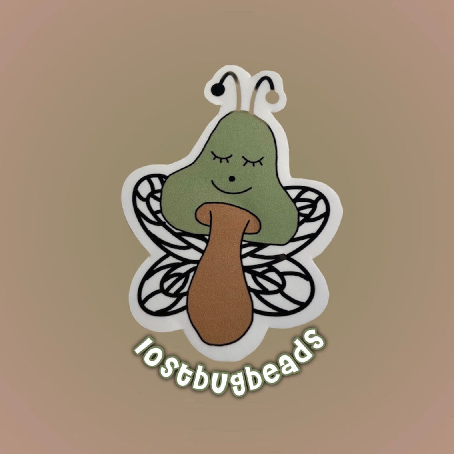 Lily of the Valey Half and Half Beaded Chain Necklace - Etsy