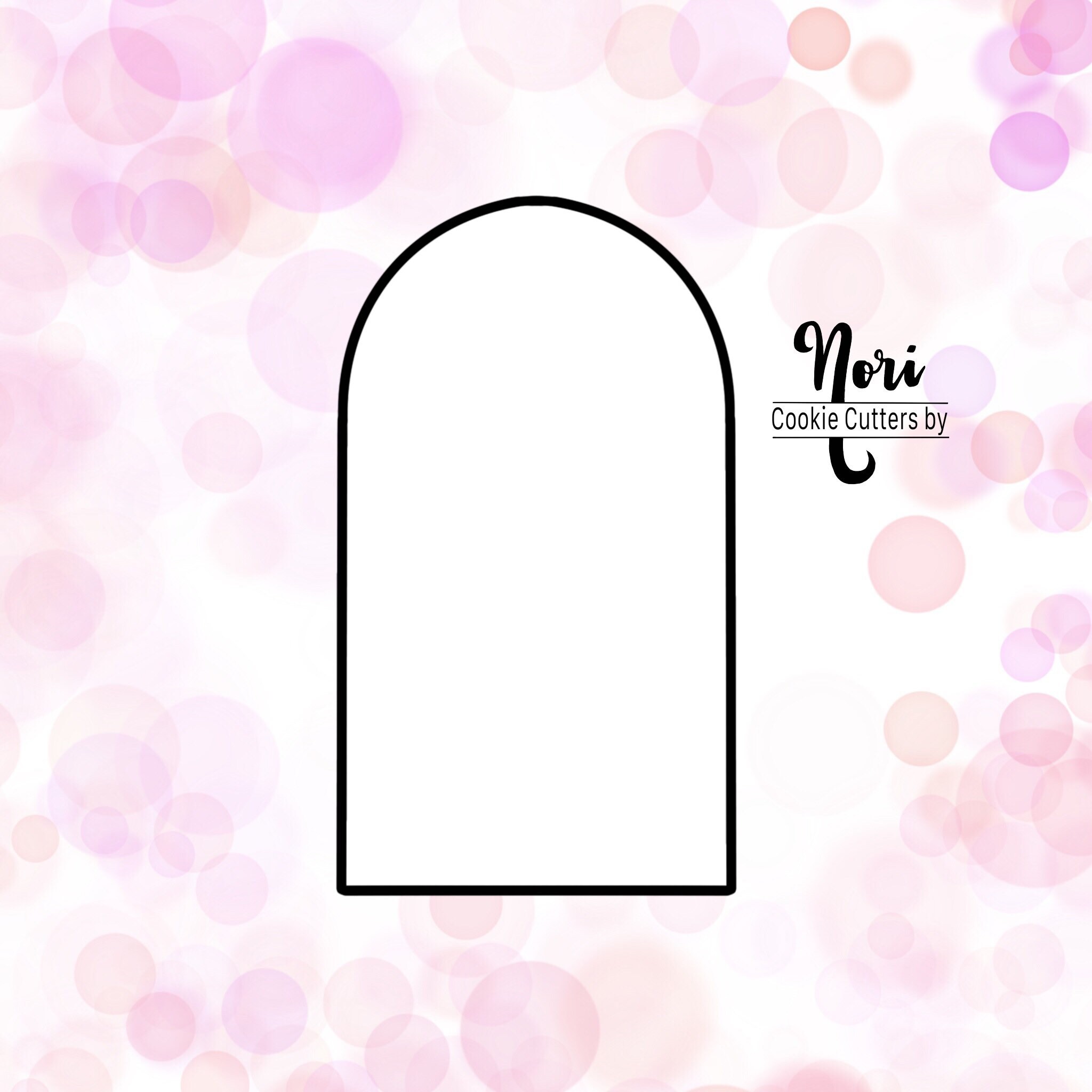 Arch Plaque Cookie Cutter Cookie Cutters By Nori CN0200 | Etsy